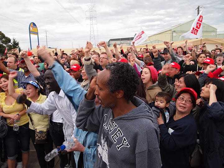 Support swells for Baiada workers’ fight (in pictures and video ...